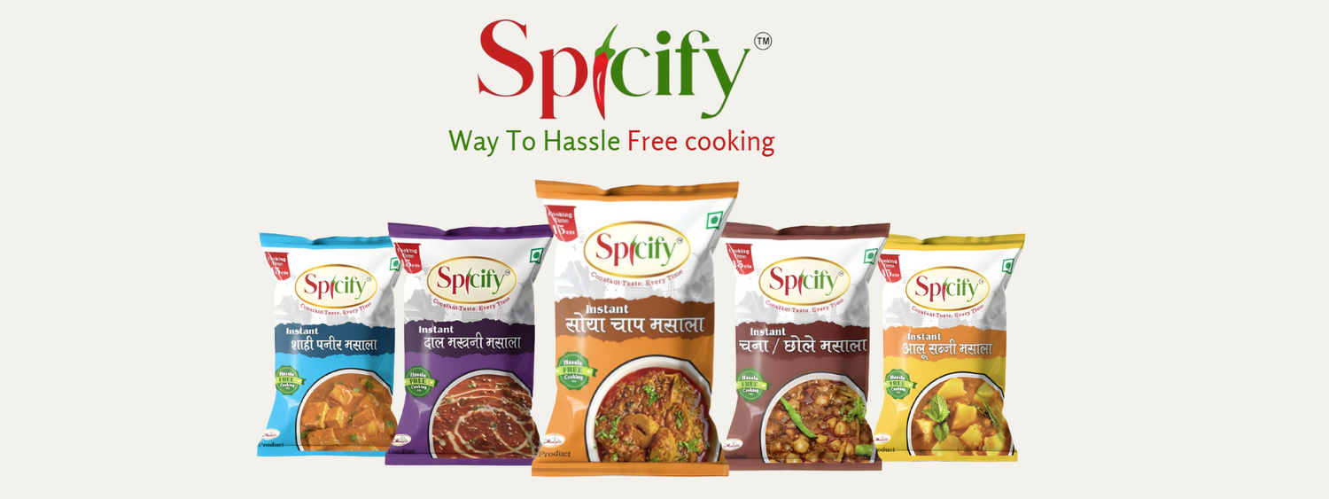 Spicify | Way to Hassle free cooking